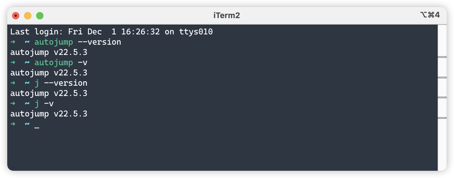 Autojump命令行工具 | Yancey's Blog